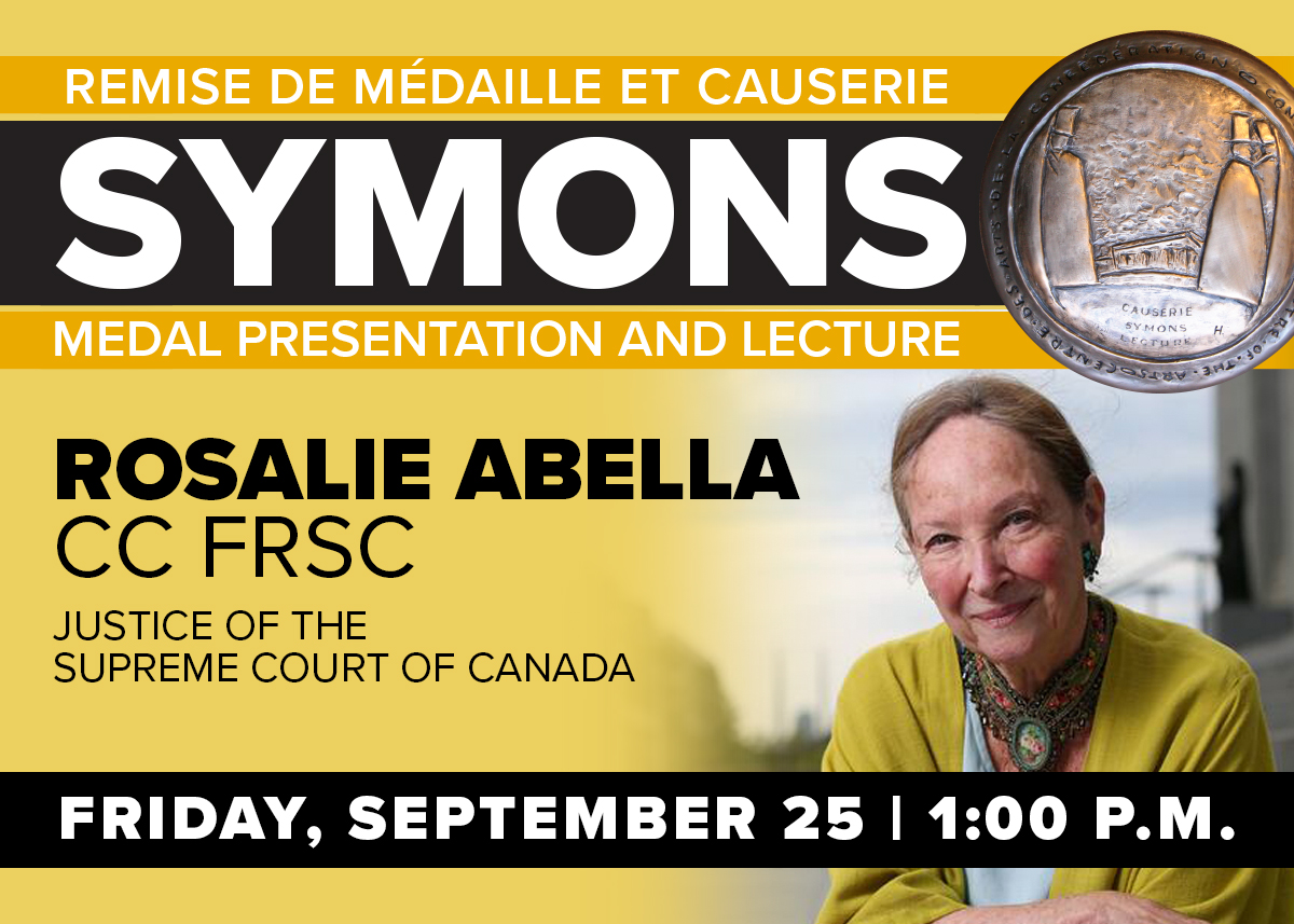 2026 Symons Presentation and Lecture - Confederation Centre of the Arts